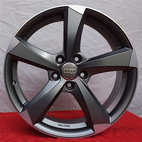 Cerchi In Lega Audi A3 18 Gmp Ican Antracite Diamantato Fiorini Gomme