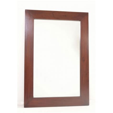 Mahogany Rectangular Framed Mirror Rectangular Framed Mirror