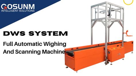 Dws System Dimensioning Weighing Scanning In One System Gosunm