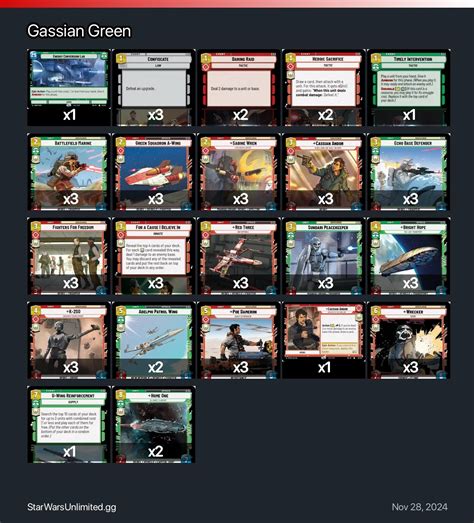 Gassian Green Starwarsunlimitedgg