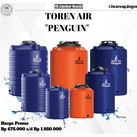 Jual Toren Penguin 500 Liter Harga Terbaik And Termurah Juli 2026