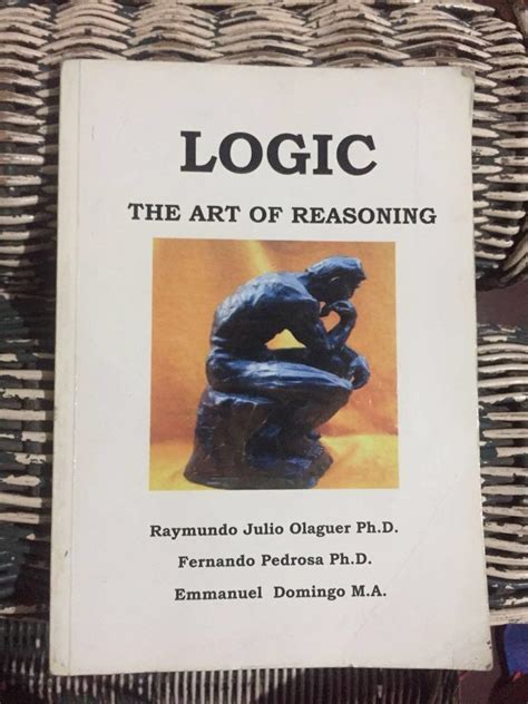 [college Book] Logic The Art Of Reasoning Hobbies And Toys Books
