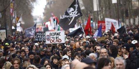 Protests Erupt In France Over Plan To Raise Retirement Age Wsj