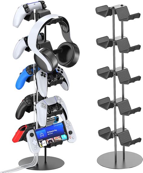 Kytok Gamer Ts Headset Stand 5 Tiers With Cable Organizer Controller Stand