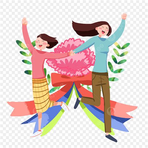 母親和女兒的插圖圖案素材 Png和向量圖 透明背景圖片 免費下载 Pngtree