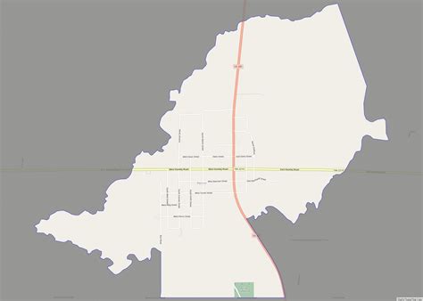 Map Of Perrin Cdp Thong Thai Real