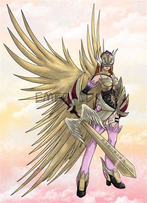 Valkyrianmon By Emeraldsora Digimon Digital Monsters Digimon
