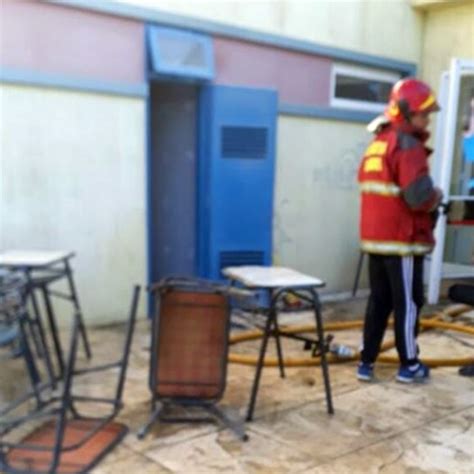 Principio De Incendio En Escuela 41 Ushuaia Cronicas Fueguinas