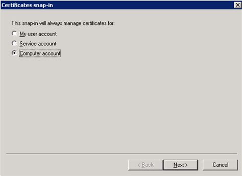 Request Ssl Certificate With A Subject Alternative Name San Via Enterprise Ca With A Gui