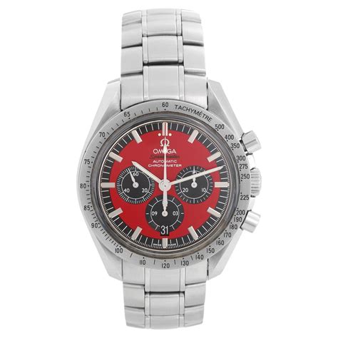 Omega Stainless Steel Speedmaster Mark Ii Chronograph Wristwatch For