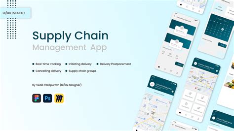 Ui Ux Supply Chain Management App On Behance