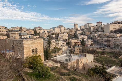 다윗의 언덕에서 팔레스타인 자치 정부베들레헴의 전망 0명에 대한 스톡 사진 및 기타 이미지 0명 Palestinian