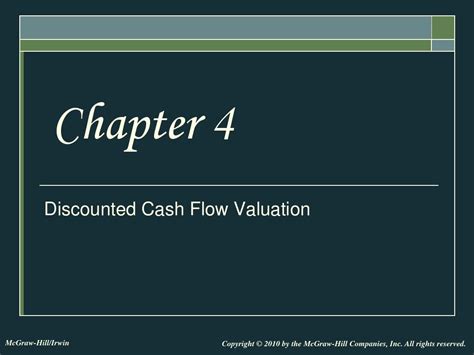 罗斯 公司理财 英文第九版Chap004 word文档在线阅读与下载 免费文档