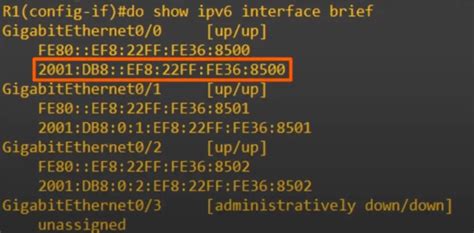 configuring ipv6 addresses using eui 64 it networking skills