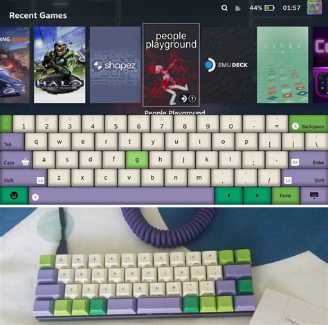 Made A Steam Deck Keyboard Like My Real Keyboard R Steamdeck