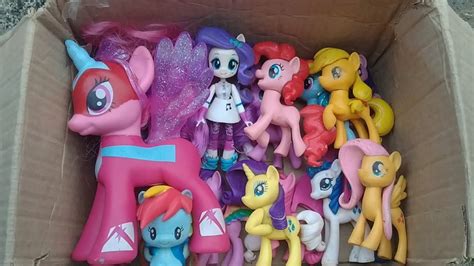 Membuka Kotak Harta Karun MLP Pinkie Pie Apple Jack Rainbow Dash