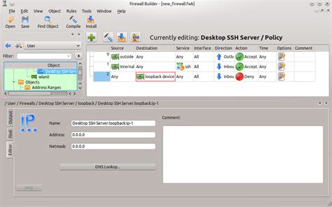 Using Firewall Builder On Linux To Create Firewalls From Scratch Linux Com