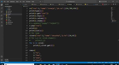 sreeja pasupuleti on linkedin task16 practice dictionary tuple atm