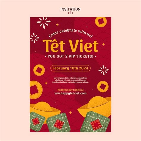 Disegno Del Modello Della Festa Del Tet Psd Gratis