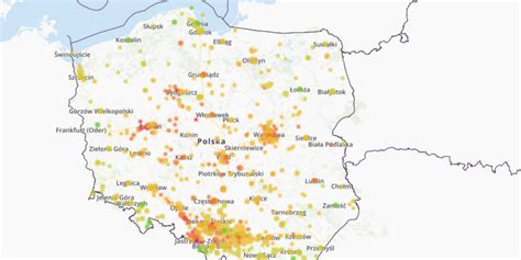 Smog w Polsce października Stan jakość i zanieczyszczenie powietrza Wiadomości