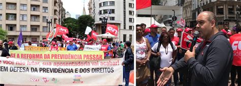 Cut Faz Protestos Pelo País Contra Reforma Da Previdência Brasil 247