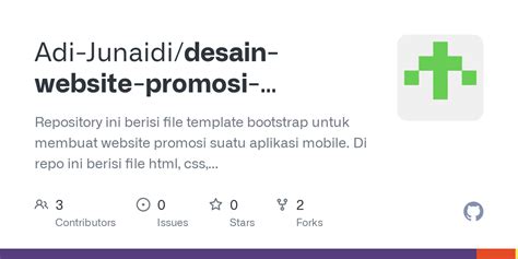 Github Adi Junaididesain Website Promosi Mobileapp Repository Ini