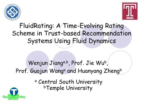 ppt wenjun jiang a b prof jie wu b prof guojun wang a and