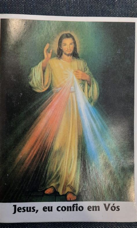novena Á misericordia divina JESUS EU CONFIO EM VÓS 100 unidades