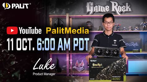 Palit Global On Twitter Save The Date Let Our Product Manager Luke Introduce You The New