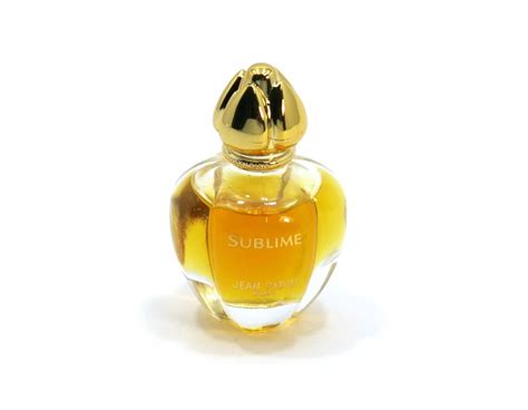 新品JEAN PATOU SUBLIME ジャンパトゥ スブリーム EDP 4ml オード パルファム ミニ 香水 蕾 つぼみ ボトル 未