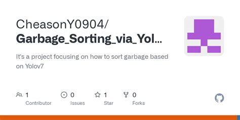 garbage sorting via yolov7 get classes py at main · cheasony0904