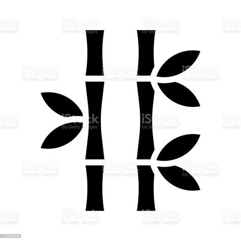 竹向量 中國農曆新年固體風格圖示向量圖形及更多中國文化圖片 中國文化 中國新年 傳統 Istock