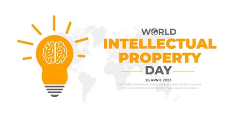 World Intellectual Property Day Background Or Banner Design Template