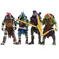 Черепашки-ниндзя: Набор фигурок из 4-х Черепашек 13 см Ninja Turtles ...