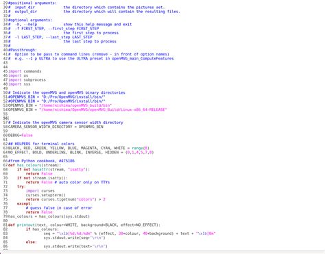 Unable To Run Openmvg Issue Openmvg Openmvg Github