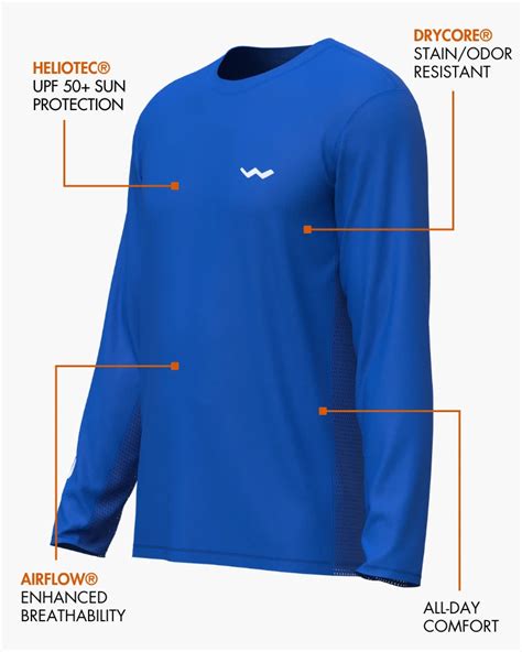 Helios Long Sleeve Fishing Shirt Windrider