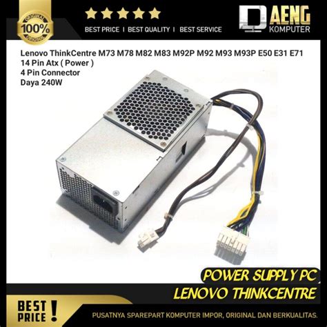 Jual Power Supply Power Suplay Psu Pc Mini Merk Lenovo Thinkcentre M73