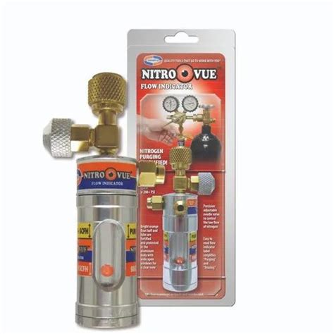 Uniweld Brass Nitrogen Flow Indicator Size 2 375 X 5 X 2 Inch Model