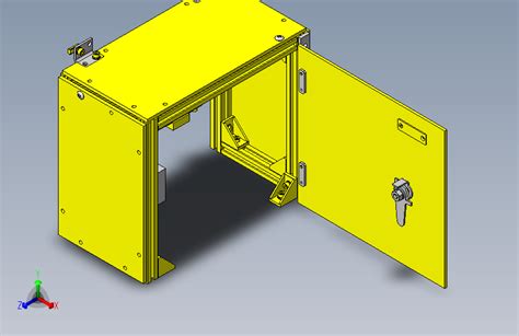 No000368 滑动部位保护罩机构solidworks 2010模型图纸下载 懒石网