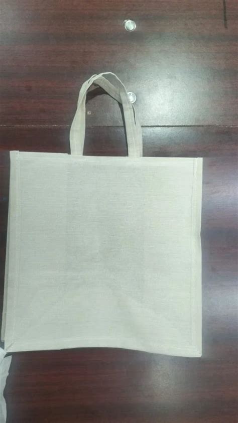 Handled White Cotton Bags Capacity 5 Kg At Rs 15bag In Coimbatore