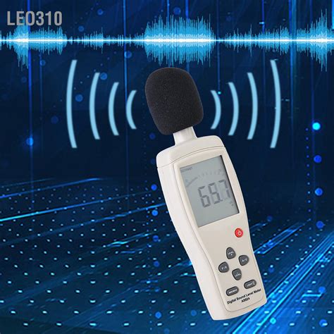 Leo310 Smart Sensor As824 เครื่องวัดระดับเสียงแบบดิจิตอลในตัว Shopee