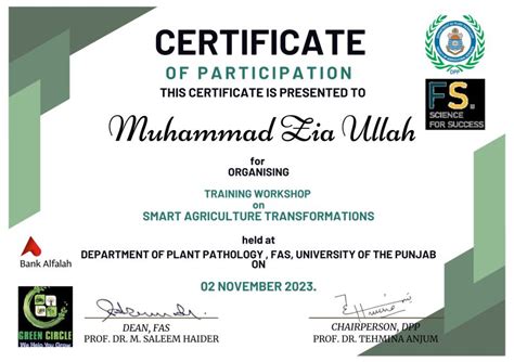 Muhammad Zia Ullah On Linkedin Agriculture Punjabuniversity