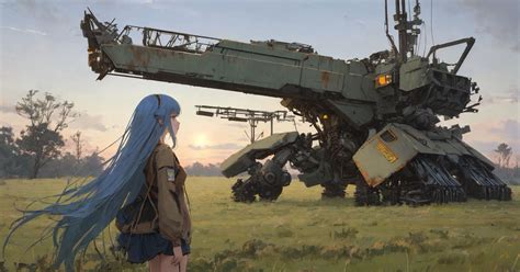 科幻 【機戰】~girls And Their War Machine Shiryoのイラスト Pixiv