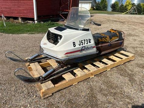 1972 Polaris Colt Ss 295 Snowmobile Non Running Fragodt Auction And Real Estate Llc