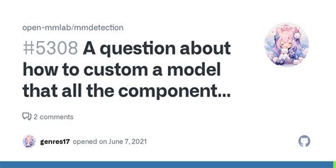 A Question About How To Custom A Model That All The Components Are