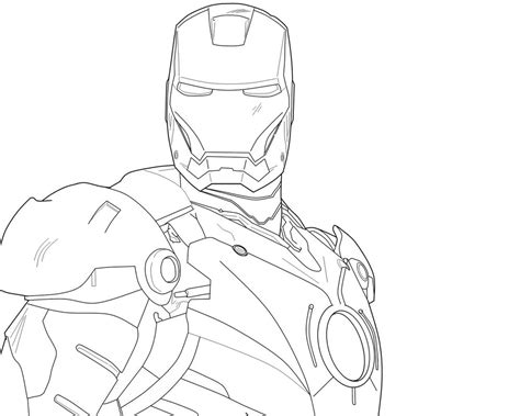 Iron Man Easy Pencil Sketch Step By Step Guide For Beginners