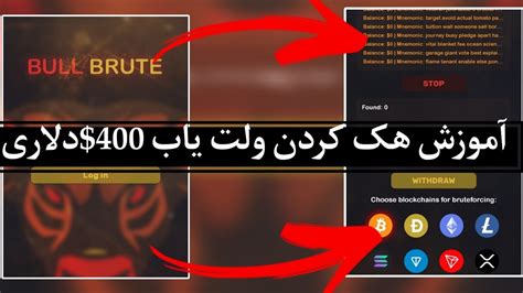 Bypass Login Bull Brute Wallet Finder آموزش دور زدن صفحه ورود برنامه