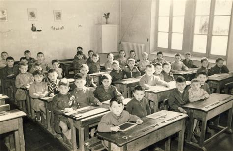 Photo De Classe Classe De Cp De 1956 Ecole Primaire Copains Davant
