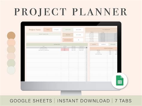 Project Management Dashboard Excel Template Automatic Dashboard Gantt Chart Timeline Kanban