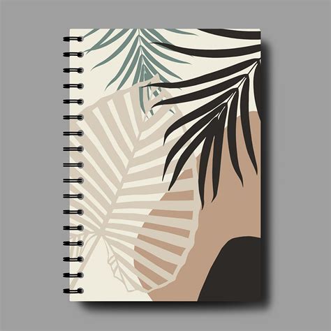 Leafy Pattern Notebook 7749 Daraz Pk